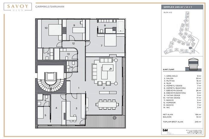 Savoy Ulus Konut Projesi ve Fiyatları