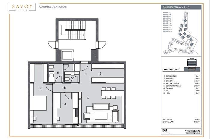 Savoy Ulus Konut Projesi ve Fiyatları