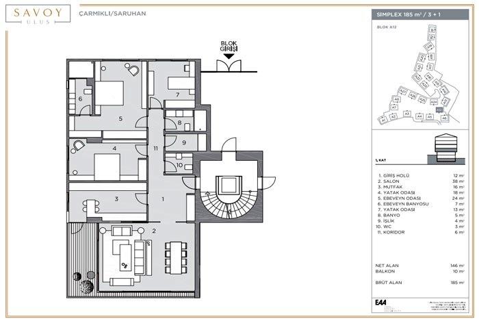 Savoy Ulus Konut Projesi ve Fiyatları