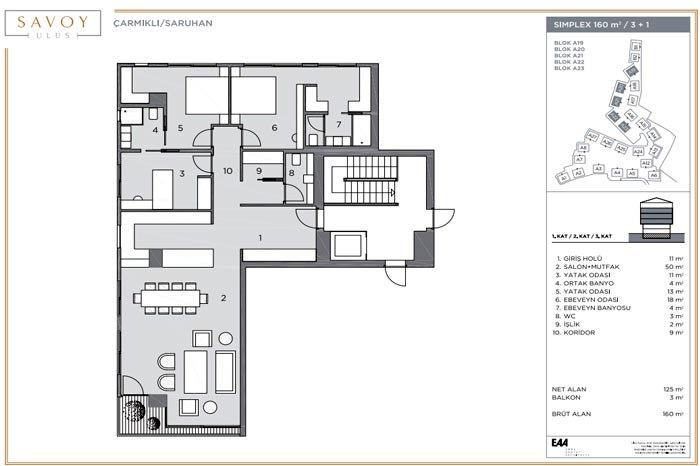Savoy Ulus Konut Projesi ve Fiyatları