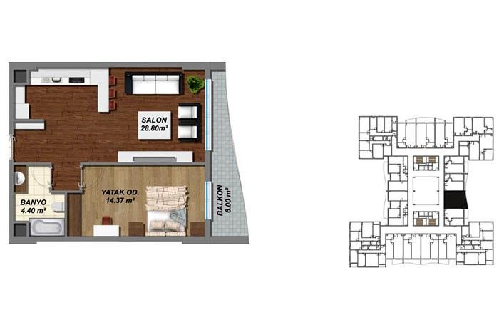 Blue Residence Konut Projesi ve Fiyatları