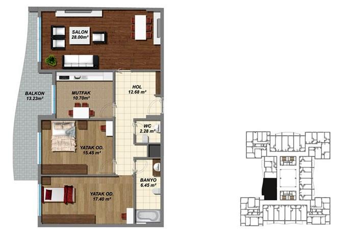 Blue Residence Konut Projesi ve Fiyatları